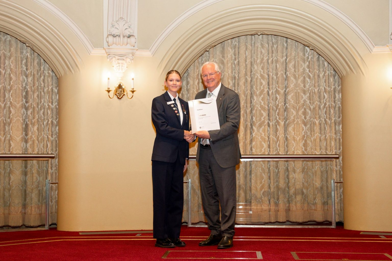 First Gold Duke of Edinburgh Award Recipient - ellenbrooksc.wa.edu.au